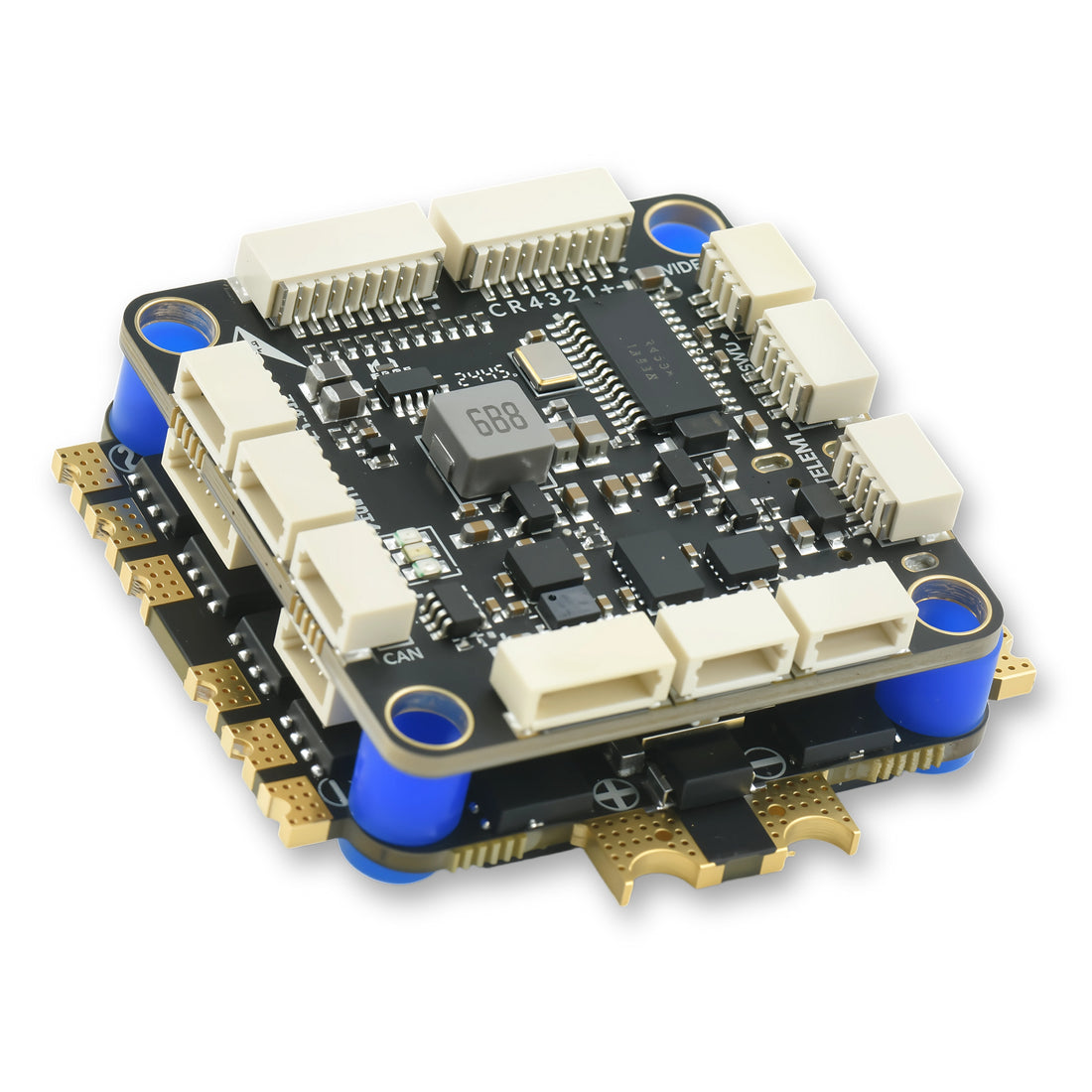 AERO SELFIE H743 Flight Controller Stack: 30x30Stack 60A 4in1 ESC with ...